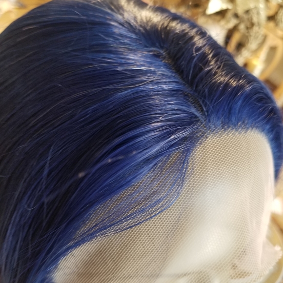 Accessories | Blue Gray Lace Front Wig | Poshmark